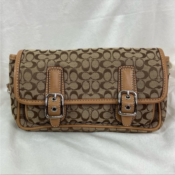 Coach | Bags | Coach Classic Cc Fanny Pack Monogram Crossbody Bag Slide ...